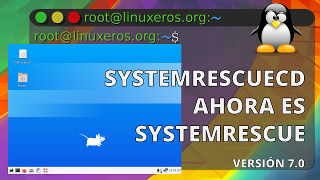 SystemRescueCd ahora es SystemRescue y en versión 7.0 ~ Linuxeros
