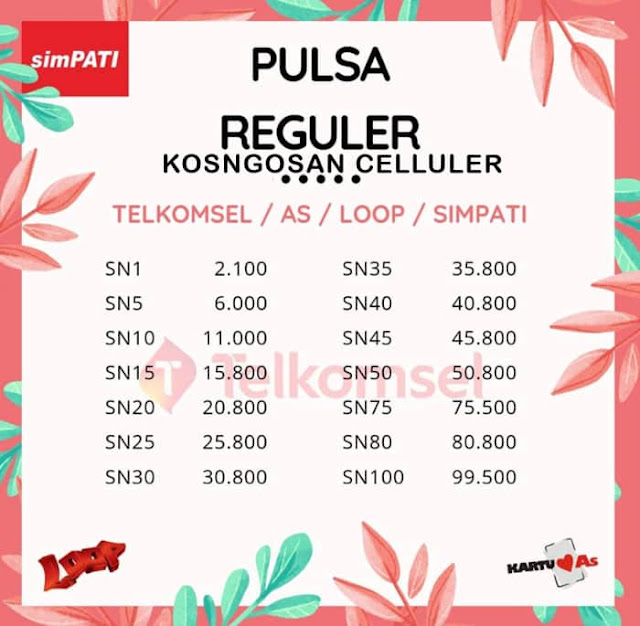 25 Desain Spanduk Jualan Pulsa yang Keren - KOSNGOSAN