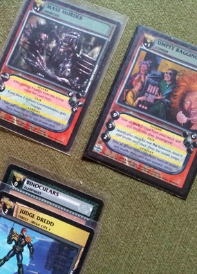 120 Games: Why wouldn't there be a Judge Dredd card game?