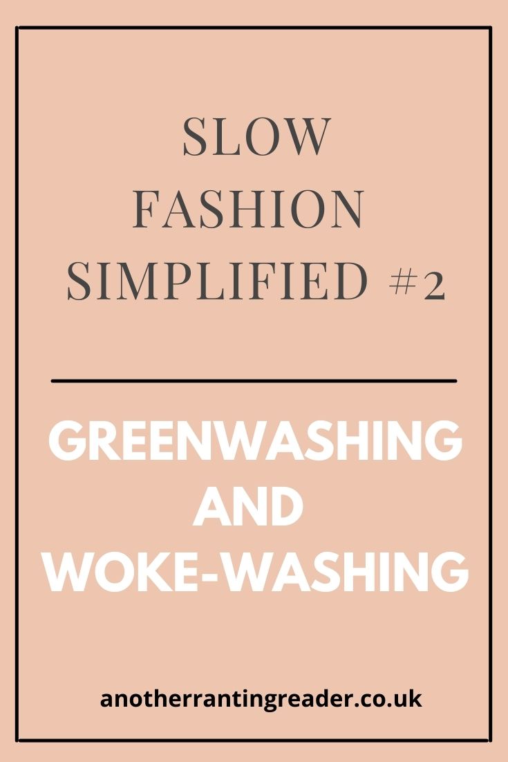 Another Ranting Reader : What Do We Mean by Greenwashing and Woke ...