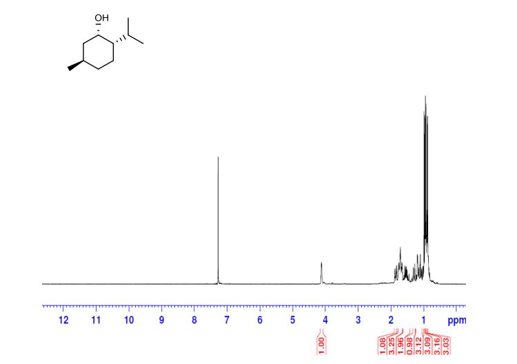 ORGANIC SPECTROSCOPY INTERNATIONAL: (+)-Neomenthol