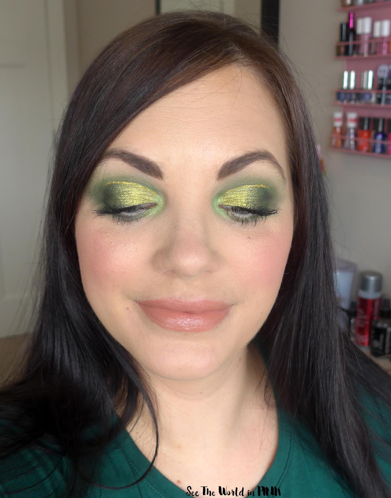 March Shop My Stash - Green St. Patrick's Day Makeup Look | See the ...