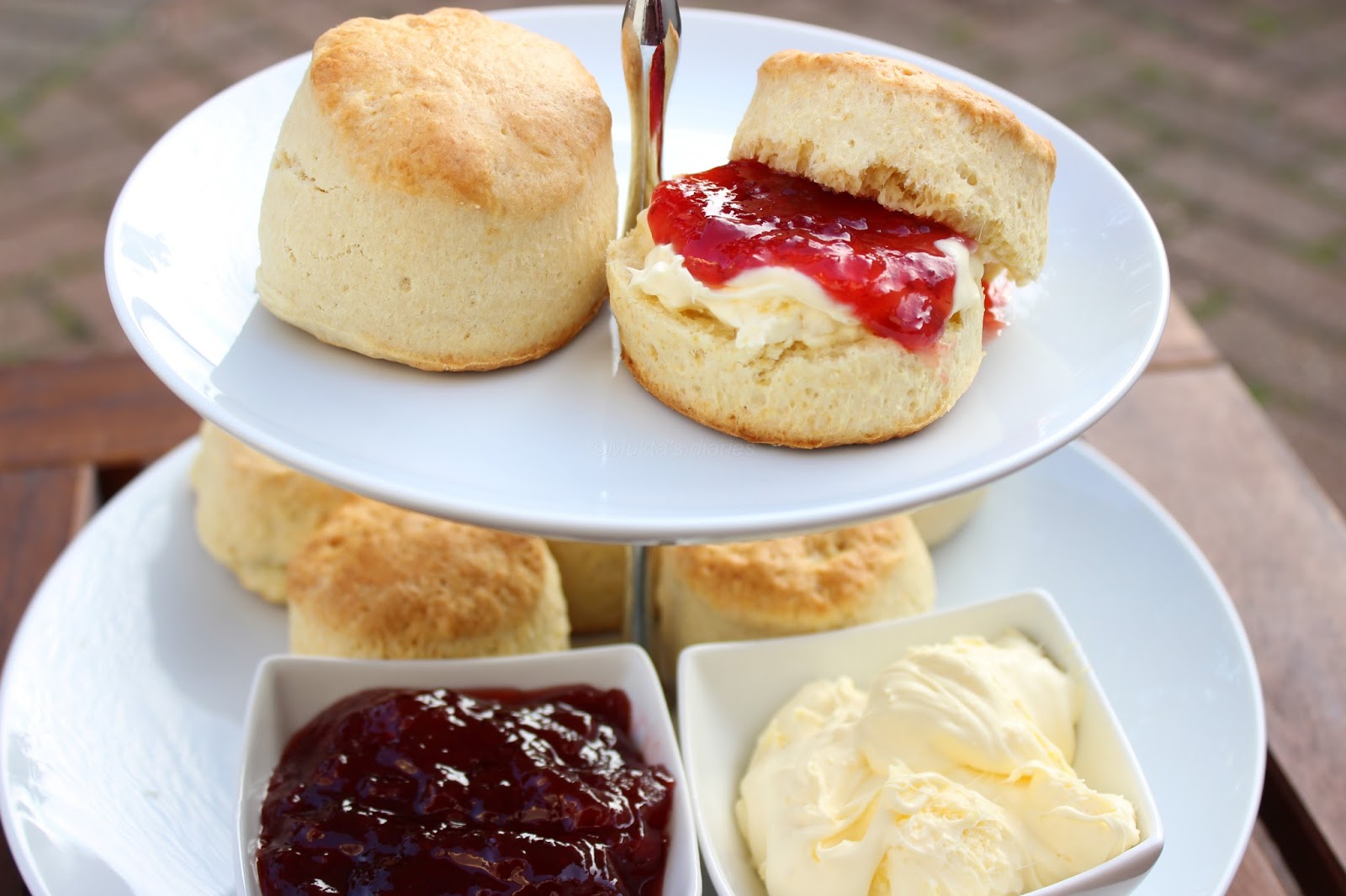 Eggless scones | Mukta's food diaries