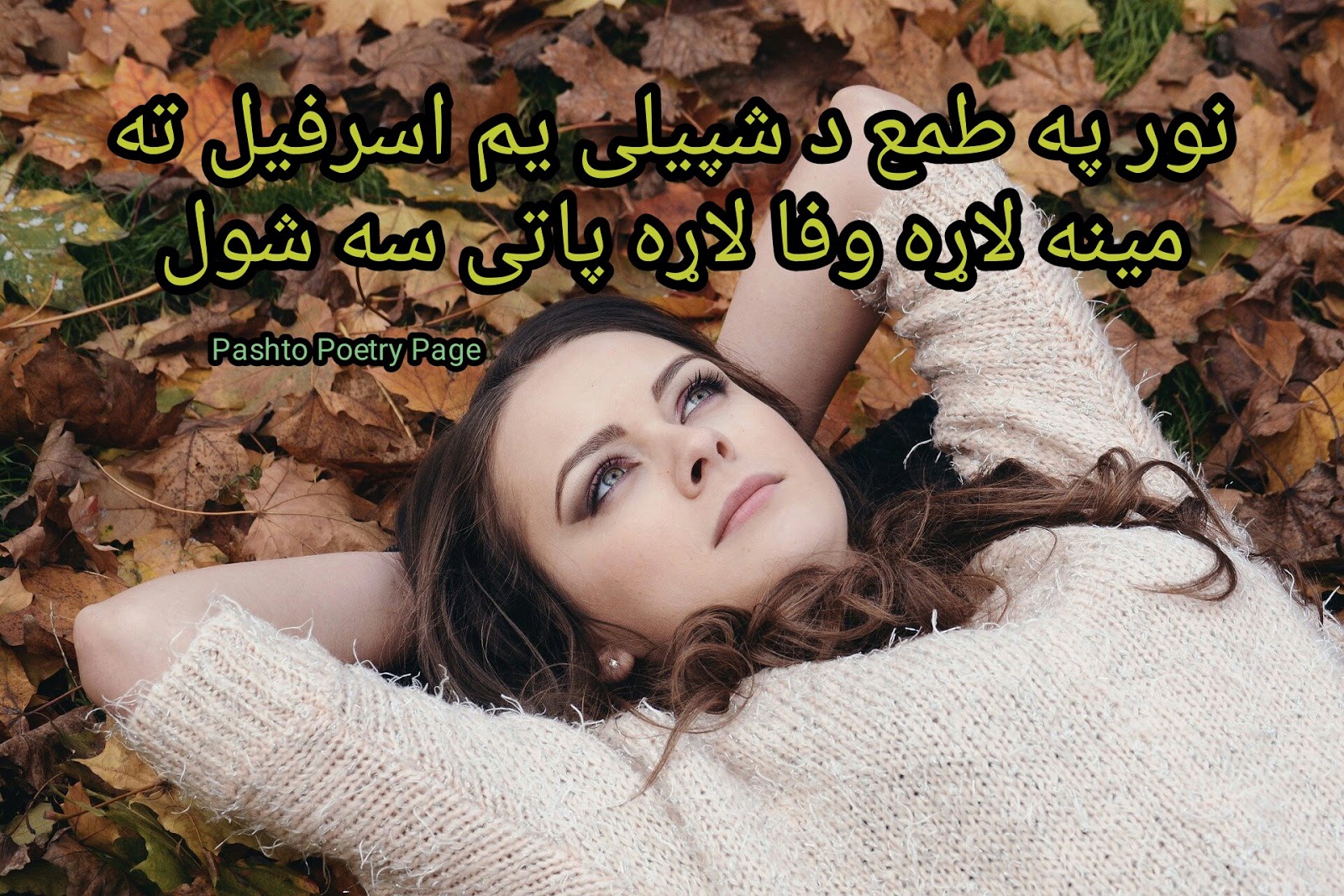 Pashto Sad Poetry for Love 2 lines Shayari Images Pic Sms
