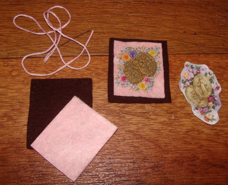 Under Her Starry Mantle: My Scapular Craft