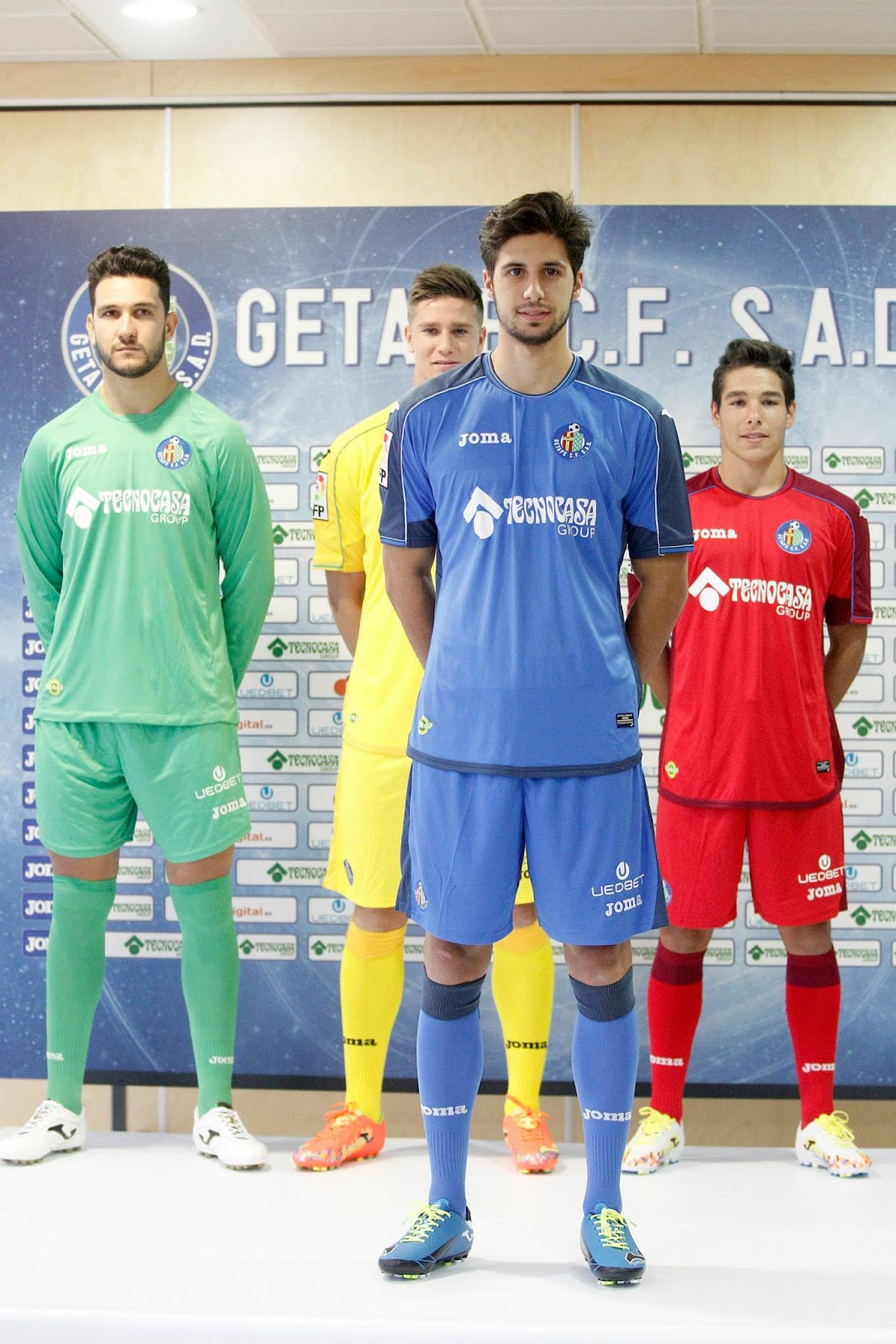 Joma Getafe 14-15 Kits Released - Footy Headlines