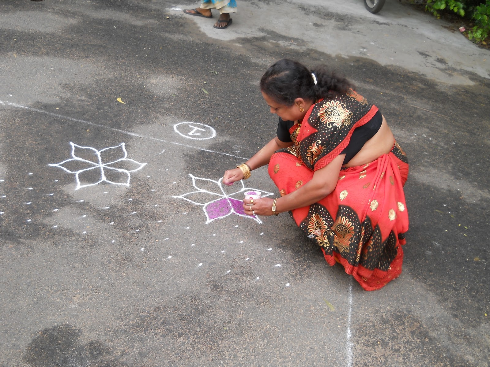 DOORDARSHAN RECREATION CLUB: PHOTO GALLERY - KOLAM CONTEST