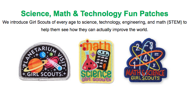 Check out the new STEM Gear for Girl Scouts!