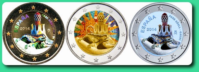 EL MUNDO DEL COLECCIONISMO: MONEDA DE 2 EUROS A COLOR - ESPAÑA