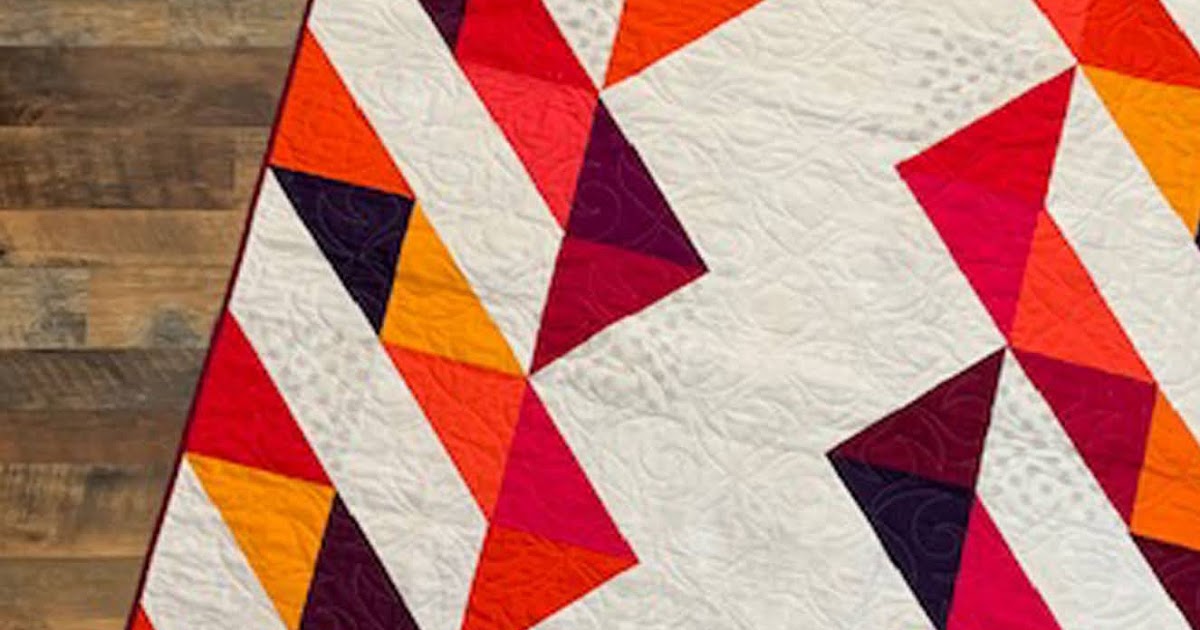 RISE OVER RUN QUILT PATTERN (Scrappy)