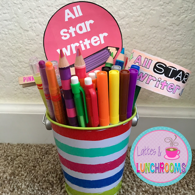 Lattes And Lunchrooms: All Star Writer Cup!