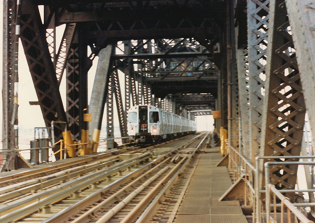 Newark N.J. 1970s: PATH from Newark to 33rd St. and WTC