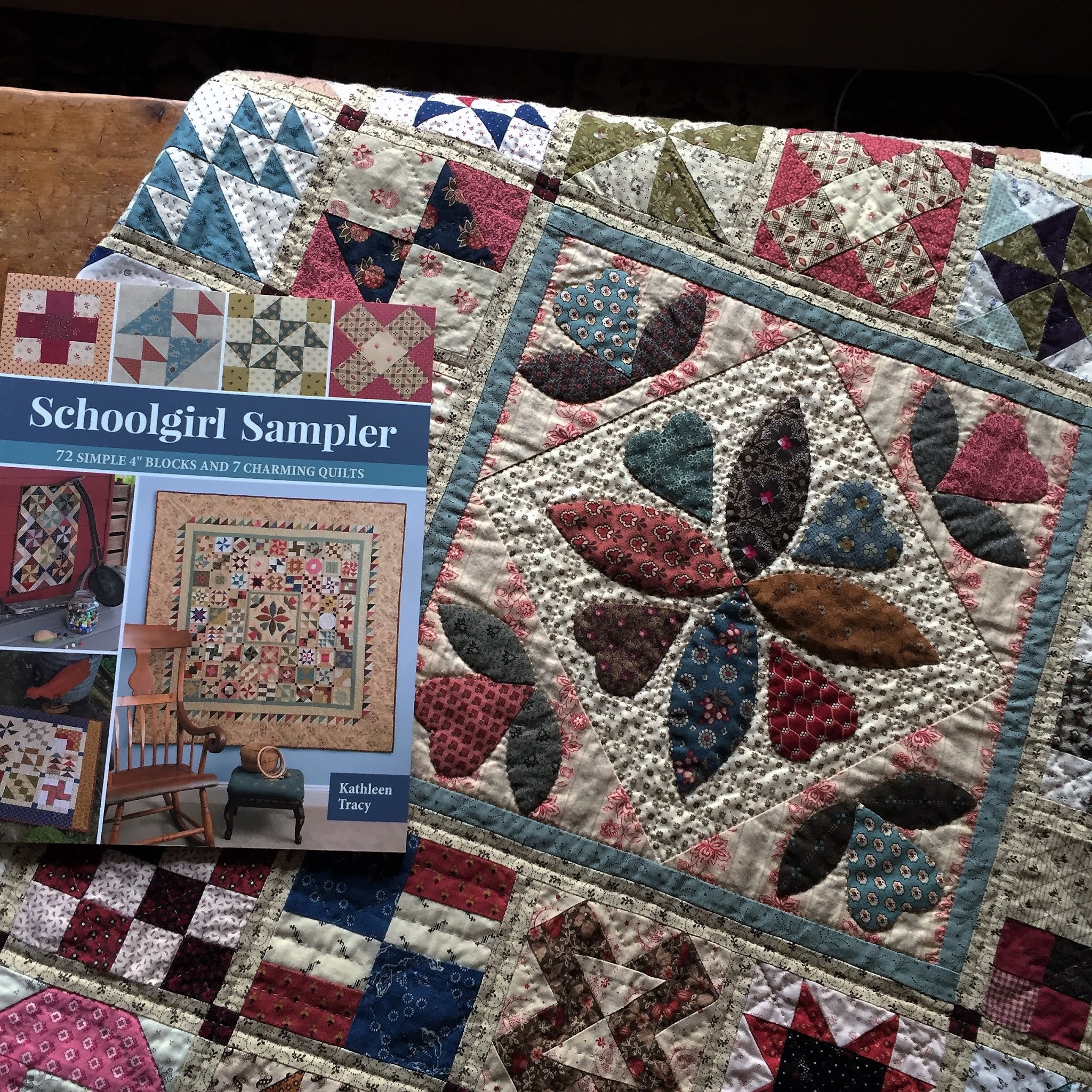 A Sentimental Quilter: Schoolgirl Sampler Sew Along