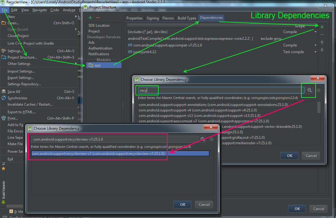 Android studio recyclerview java - jolomatic