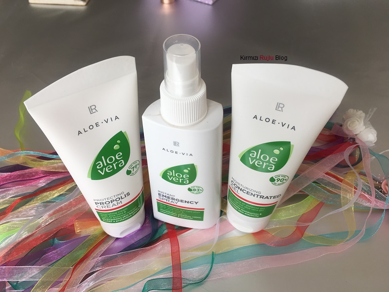 LR Aloe Via - Aloe Vera Special Care Box - Kırmızı Rujlu Blog
