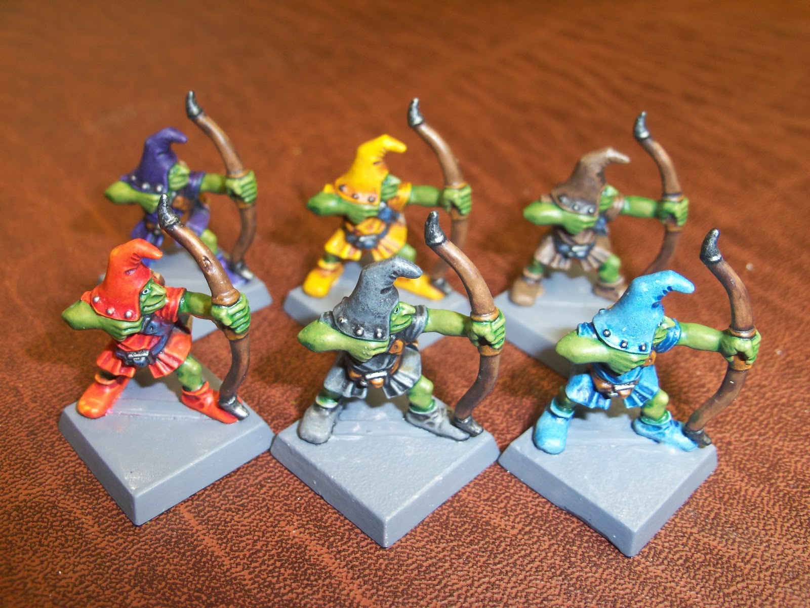 Adventures In Miniature Gaming: Warhammer Quest Goblins With Bows