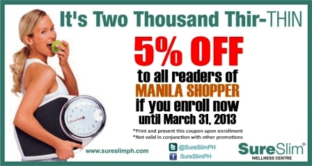 Manila Shopper: SureSlim Wellness Program