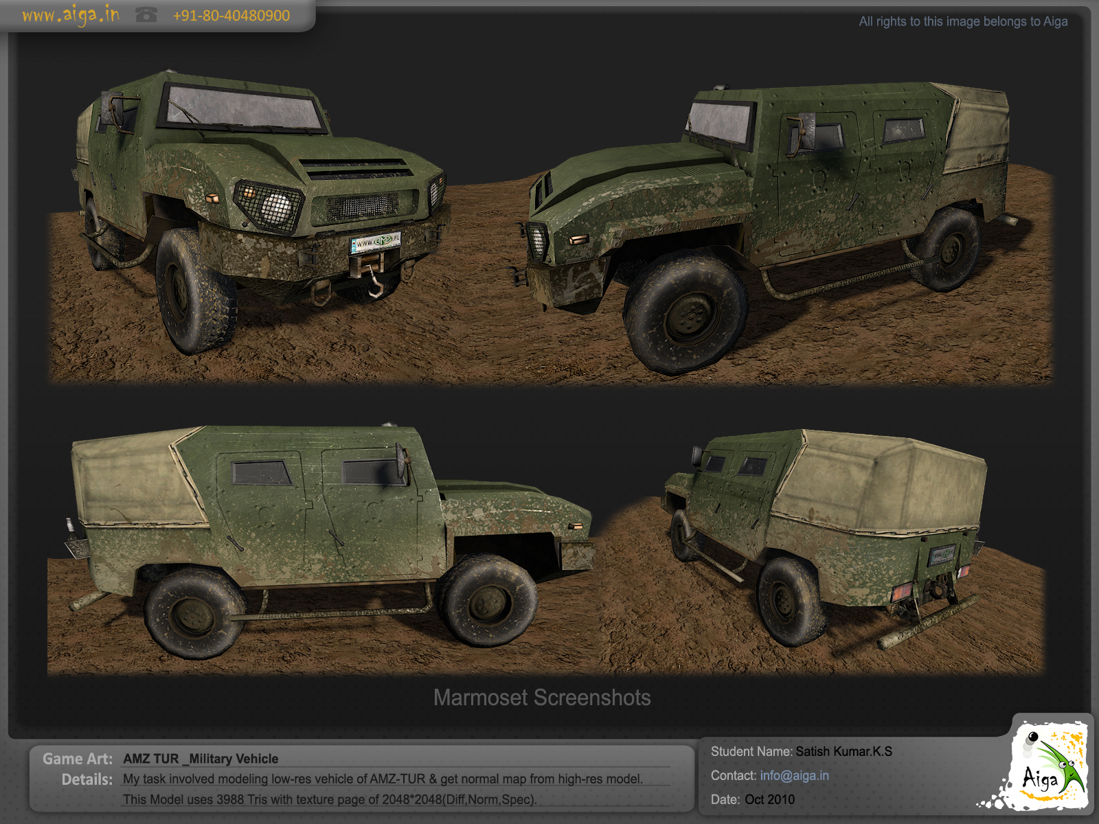 K.S.Satish Kumar Portfolio: AMZ-TUR Test_work