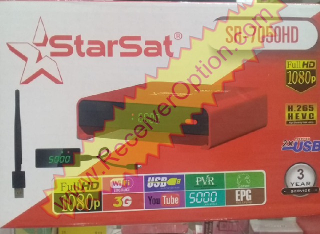 STARSAT SR-7050HD RECEIVER AUTO ROLL POWERVU KEY AND BEOUTQ NEW ...