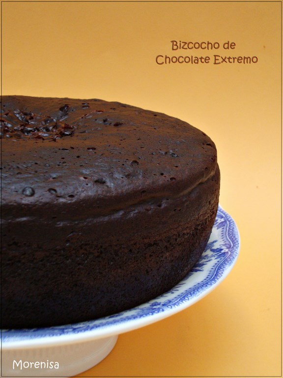 LA COCINA DE MORENISA: Bizcocho Chocolate Extremo