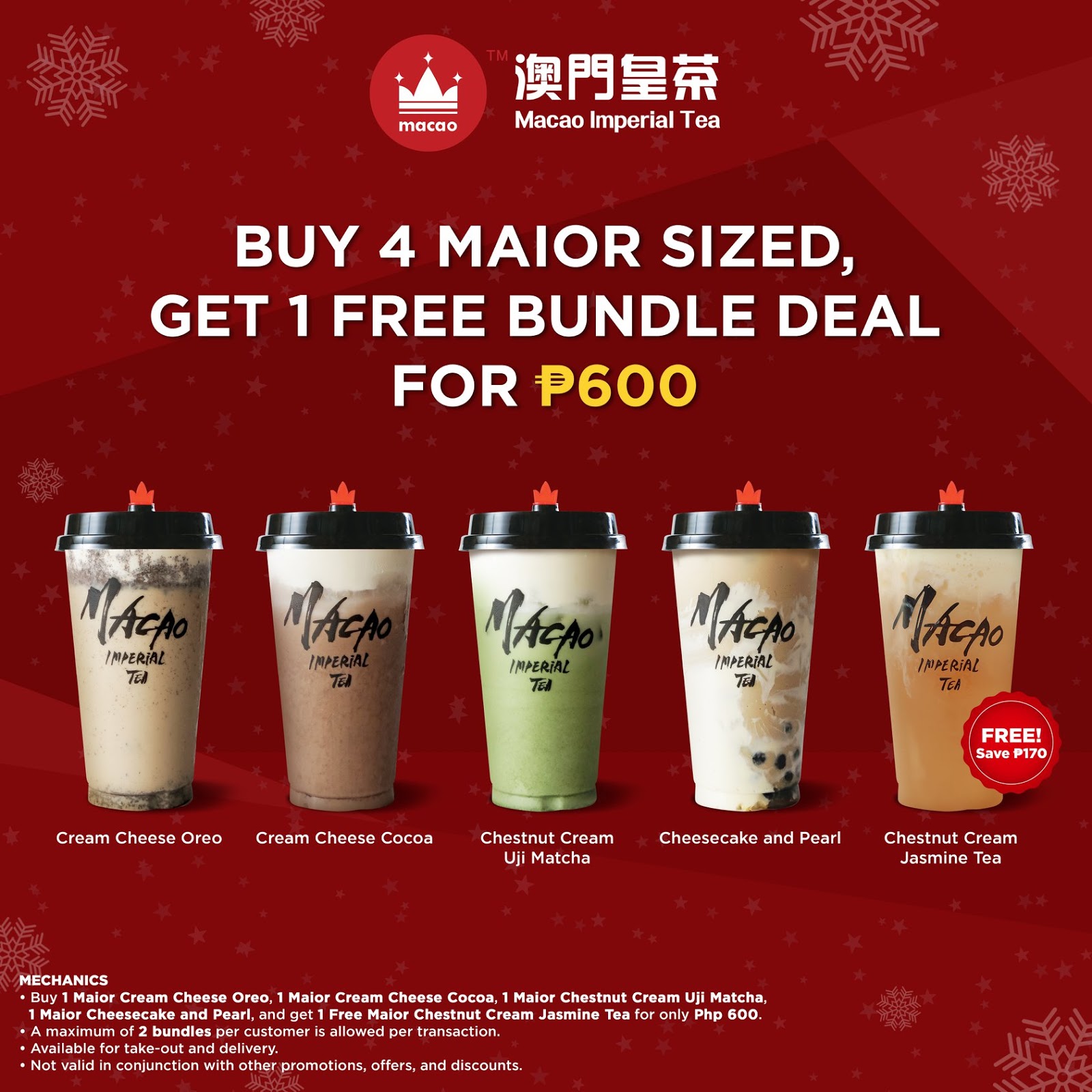 Manila Shopper: Macao Imperial Tea Early Christmas Treats: Sept-Dec 2020