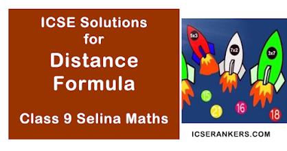 Selina Chapter 28 Distance Formula ICSE Solutions Class 9 Maths
