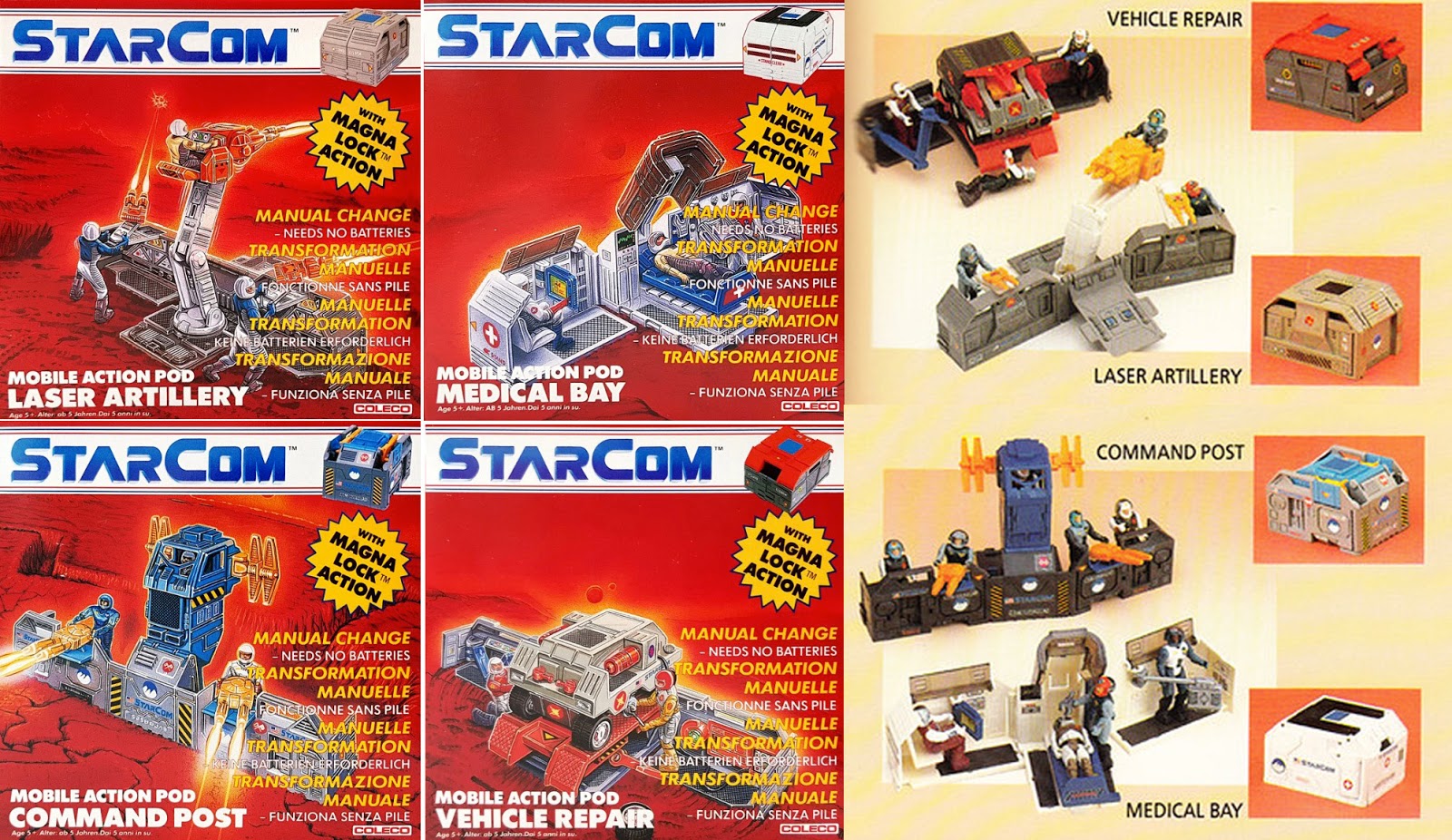 Starcom: i meravigliosi giocattoli calamitati per giovani astronauti ...