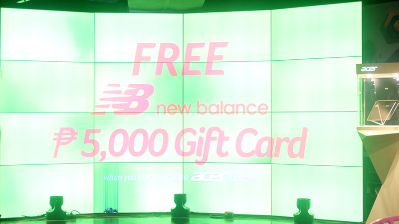 #GoSwift and Get a FREE New Balance P5,000 Gift Card with Acer ...