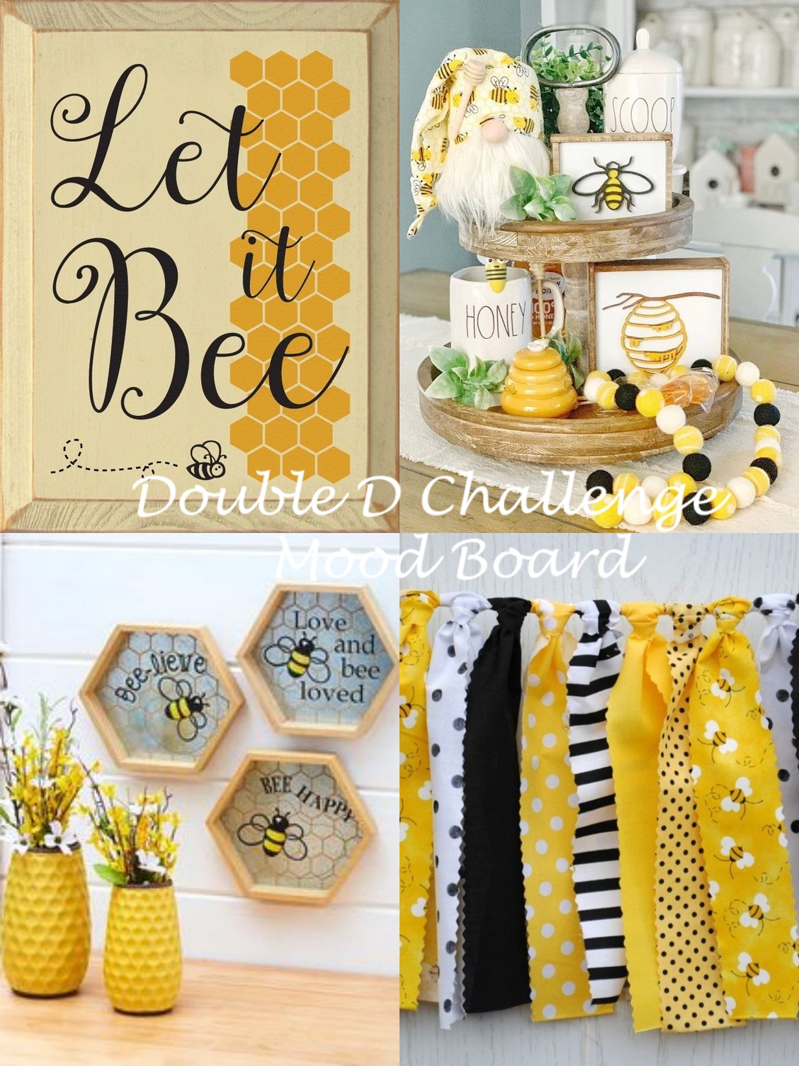 My Creative Room : Double D Challenge - "Bee" Inspired