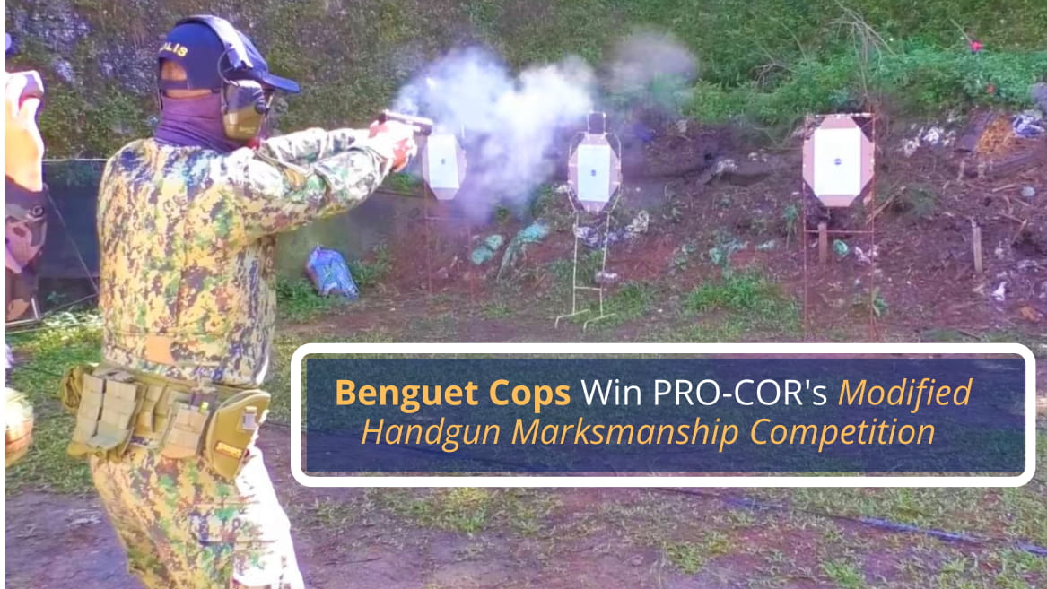 Benguet Cops Win PRO-COR's Modified Handgun Marksmanship Competition ...
