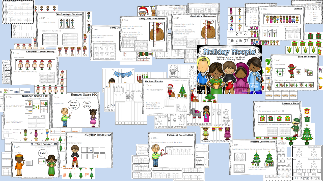 A Tale of Two K Teachers: Holiday Hoopla and a Giveaway