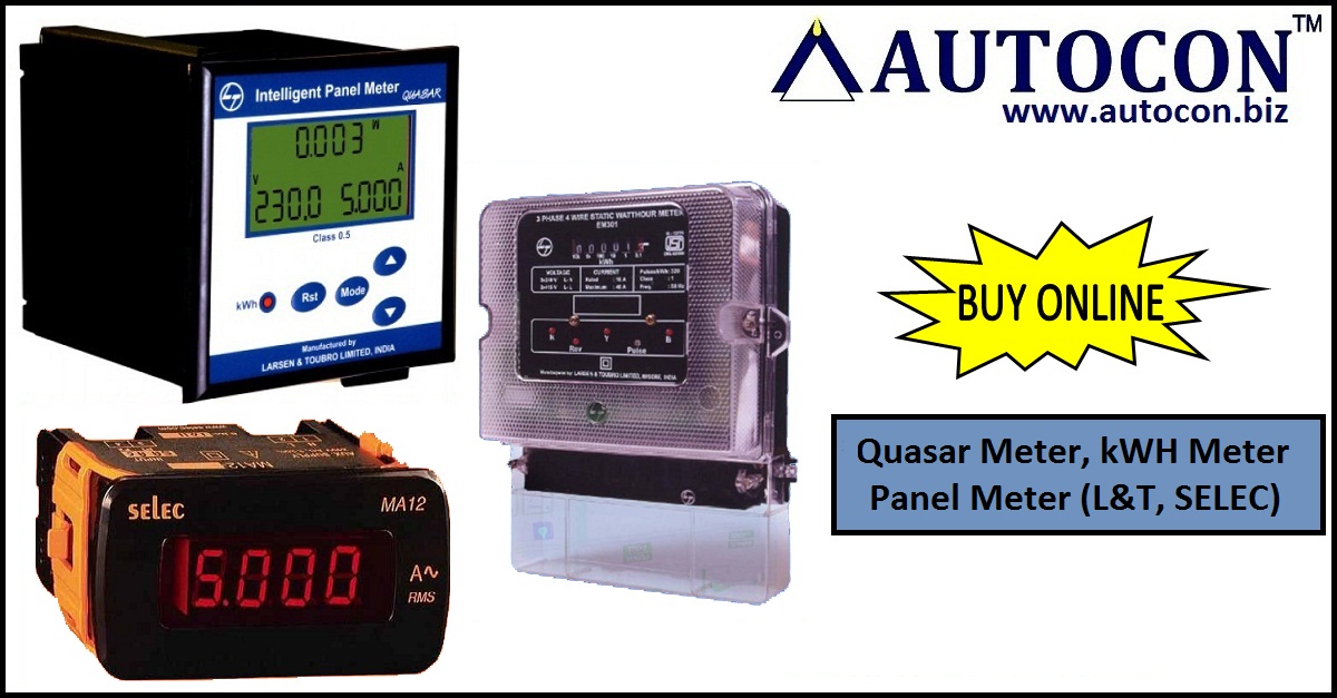 Quasar Meter, Panel Meter & kWH Meters