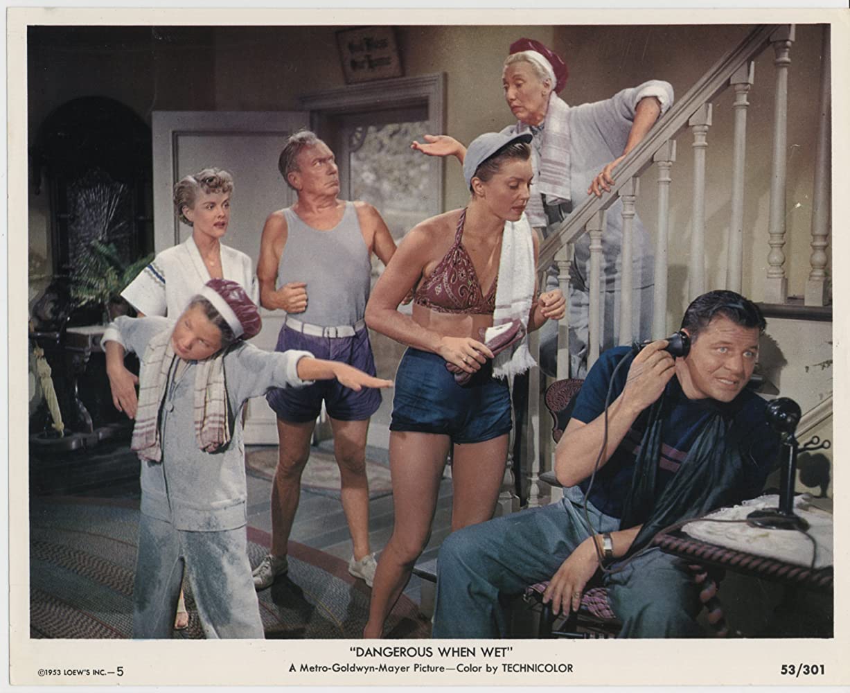 Caftan Woman: THE ESTHER WILLIAMS BLOGATHON: Dangerous When Wet, 1953
