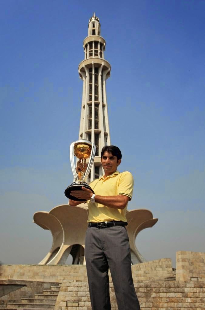 sports: The CWC Trophy was unveiled in Lahore as part of its global ...