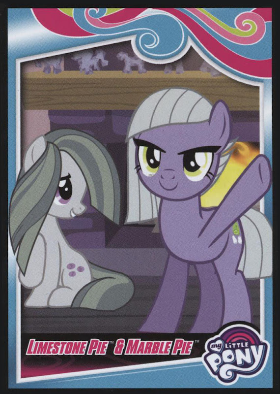 My Little Pony Limestone Pie & Marble Pie Series 4 Trading Card | MLP Merch