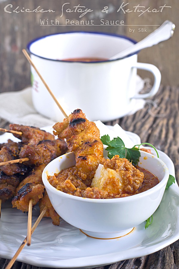 Melley Meys Kitchen ~ Resipi Satay Ayam And Daging Bersama Kuah Kacang