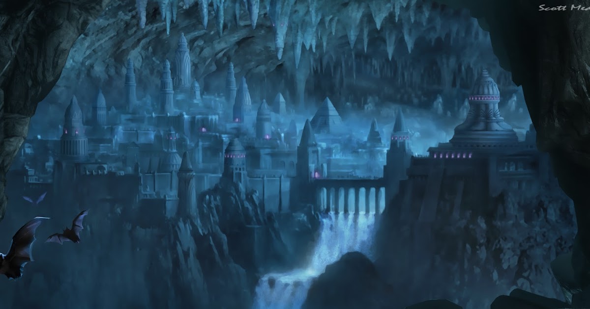 Tower of the Archmage: Sunday Inspirational Image: Drow City