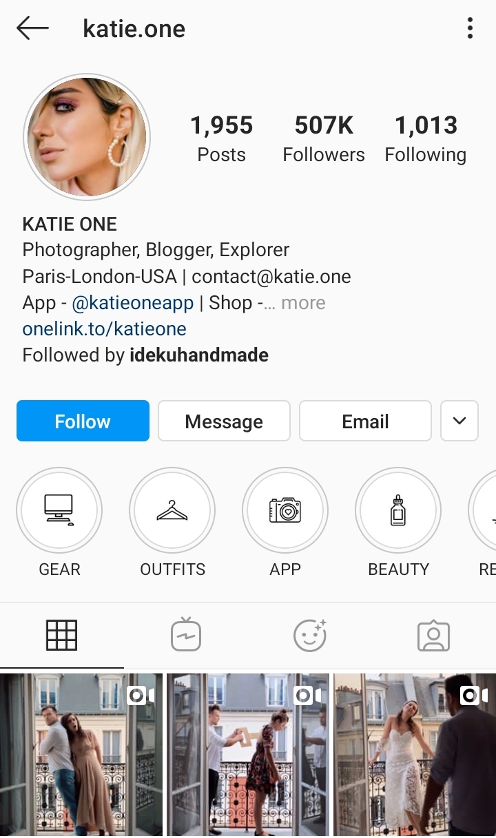 Instagram Inspo: Katie One - demilestari