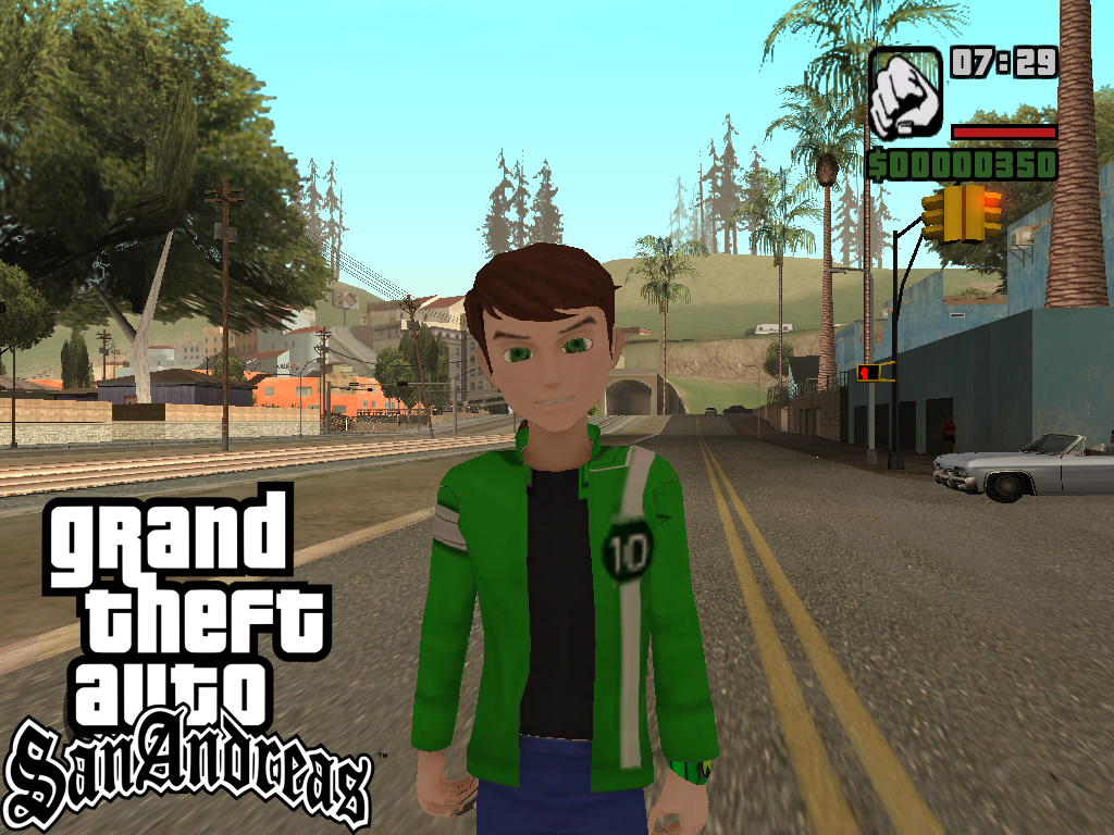 Ben 10 mod for GTA San Andreas - Zaeem Gaming Zone