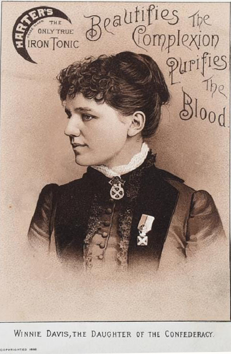 Civil War Quilts: Varina Anne "Winnie" Davis: Divided Hearts