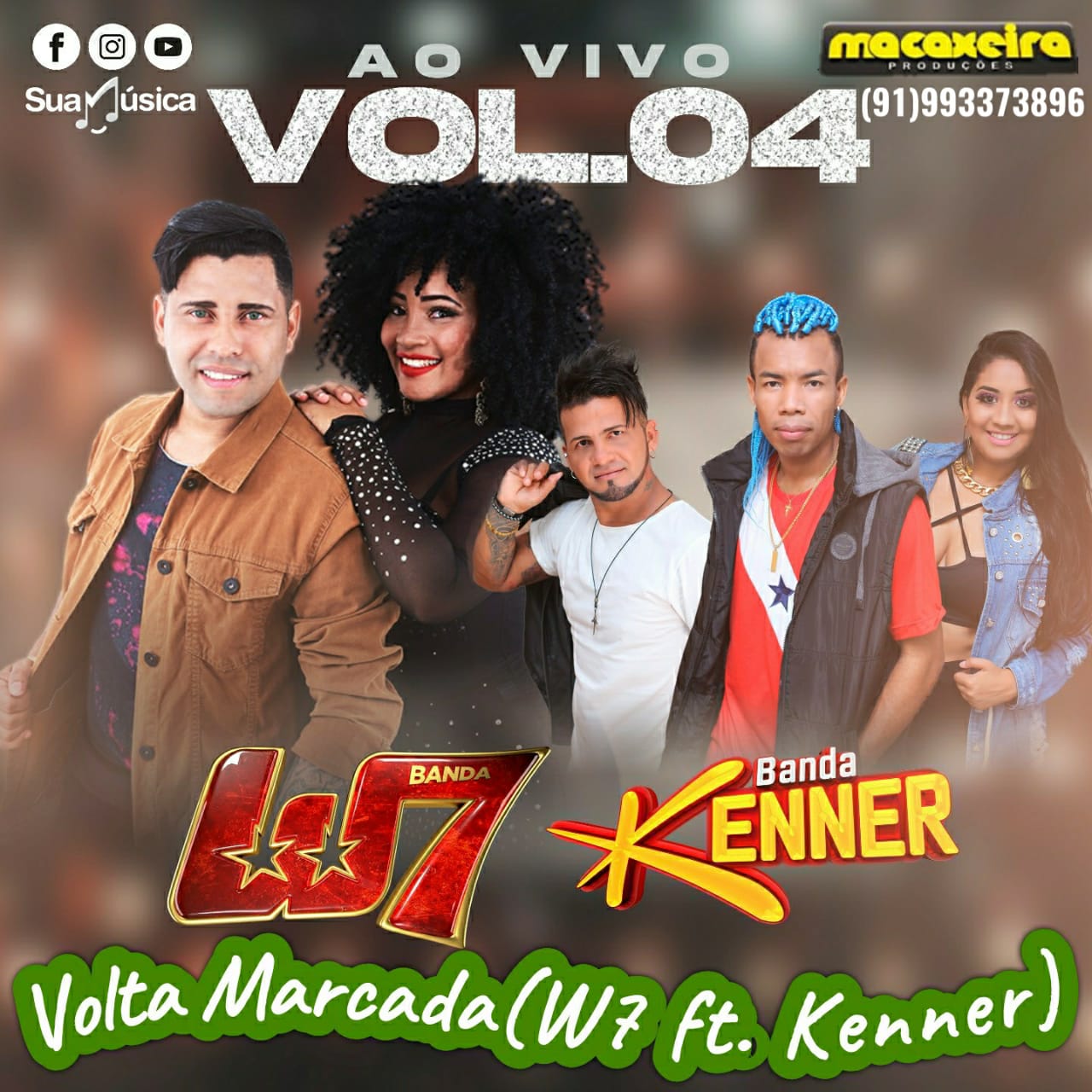 Banda W7 ft. Banda Kenner - Volta Marcada 2021