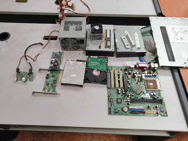 Identificar las partes de la PC