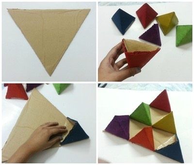 3D Origami Triangle | Paper Origami Guide