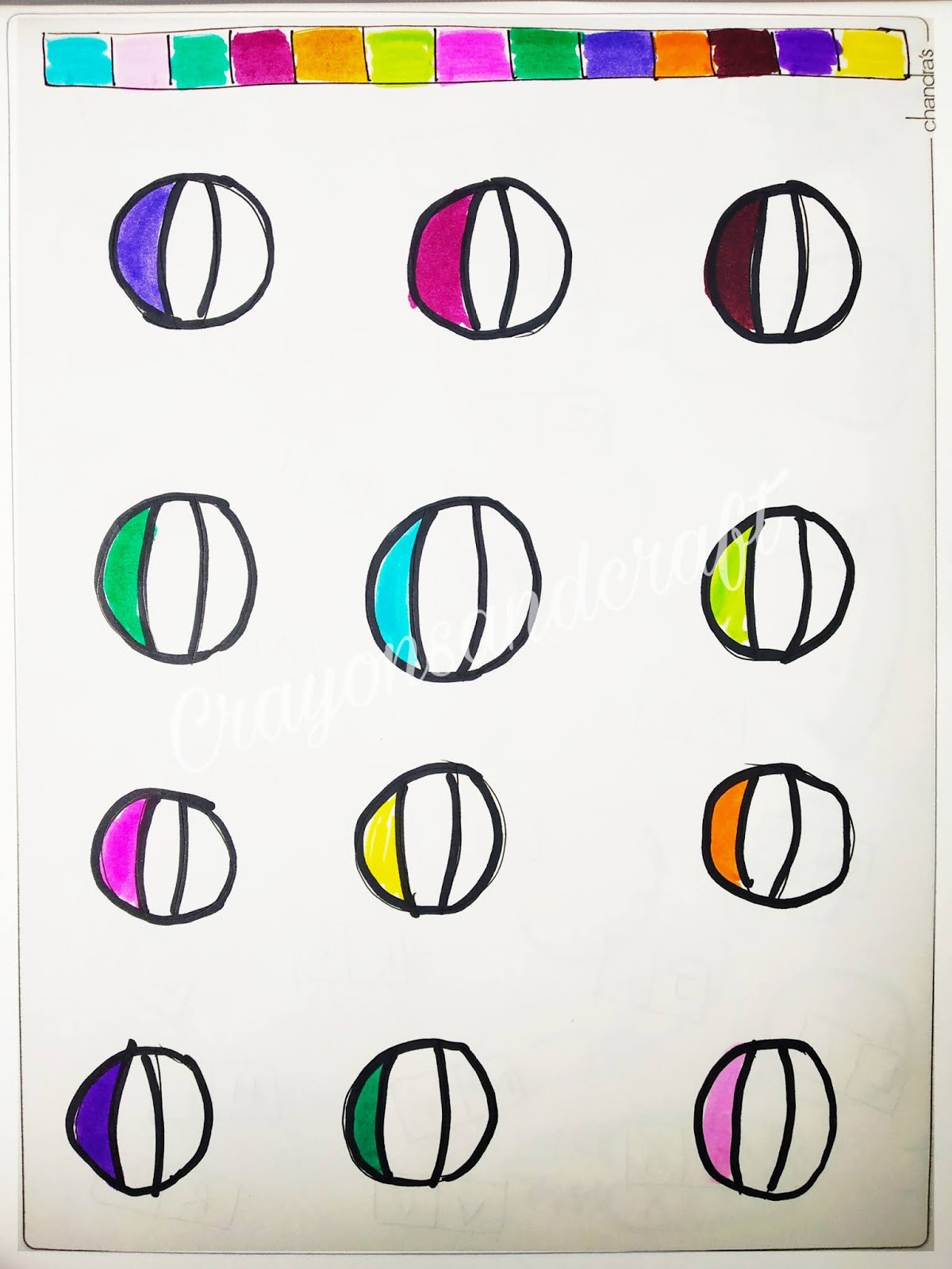 Crayons and Craft: Colour the Balls..