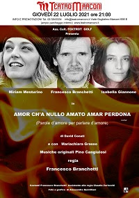 AMOR CH’A NULLO AMATO AMAR PERDONA (Parole d’amore per parlare d’amore ...