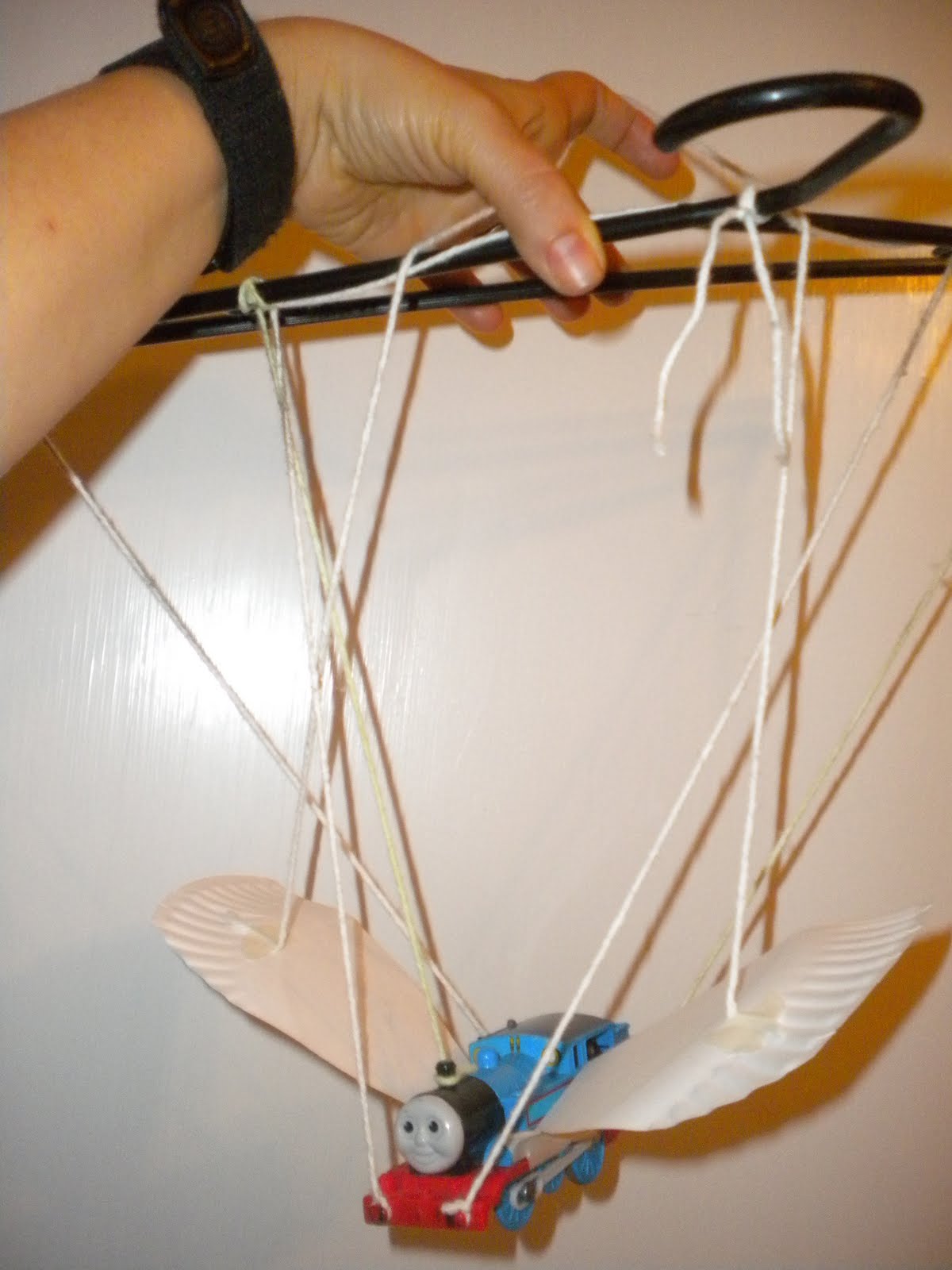 Puppet-A-Day: Day #70: Flying Thomas! (A four year old's fantasy come ...