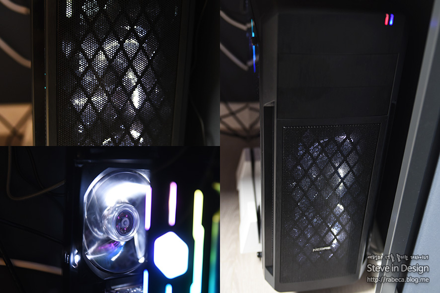 훌륭한 가성비를 보이는 ABKO NCORE 아수라 풀 아크릴 컴퓨터케이스