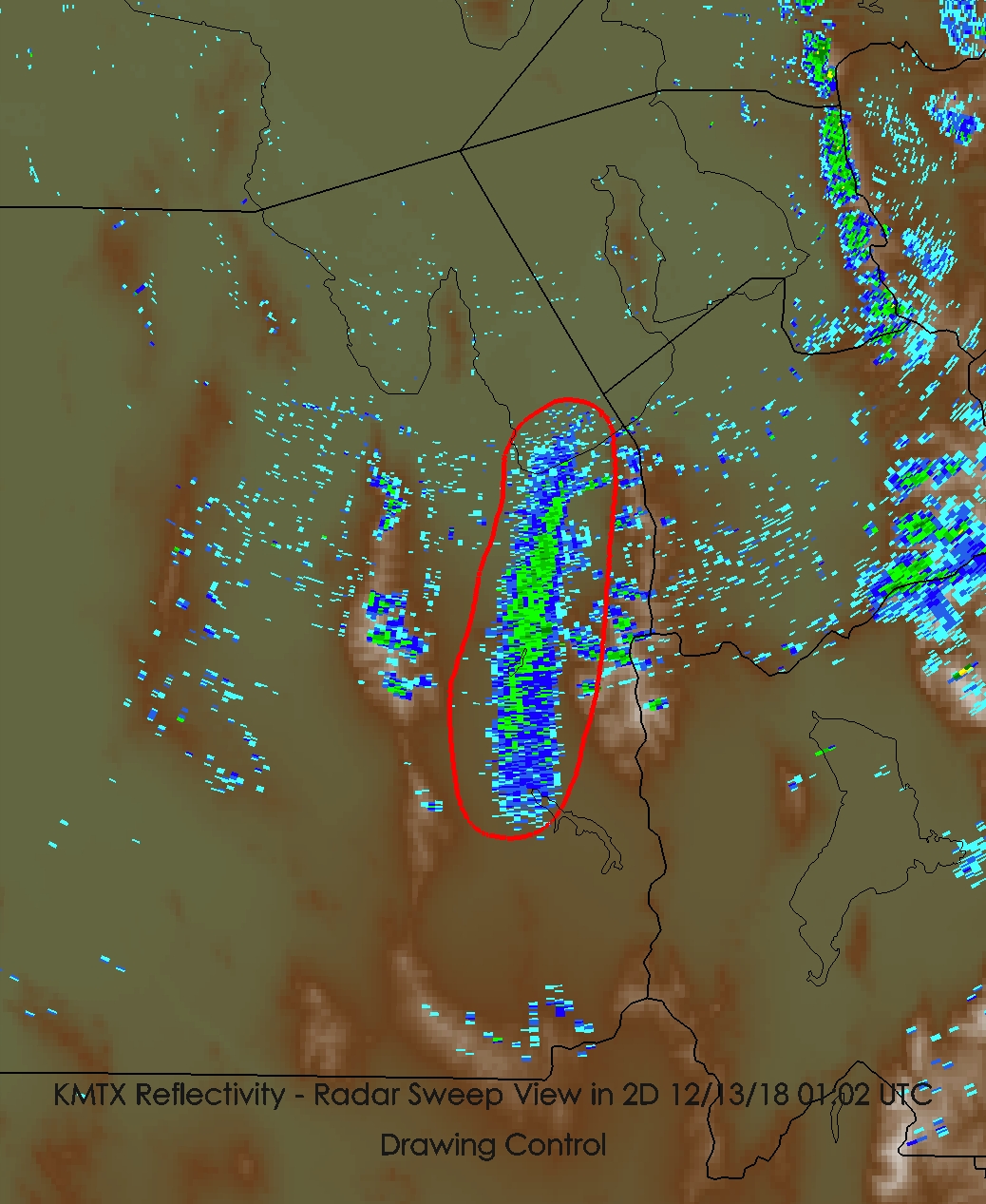 Wasatch Weather Weenies: Yesterday's Radar Oddities