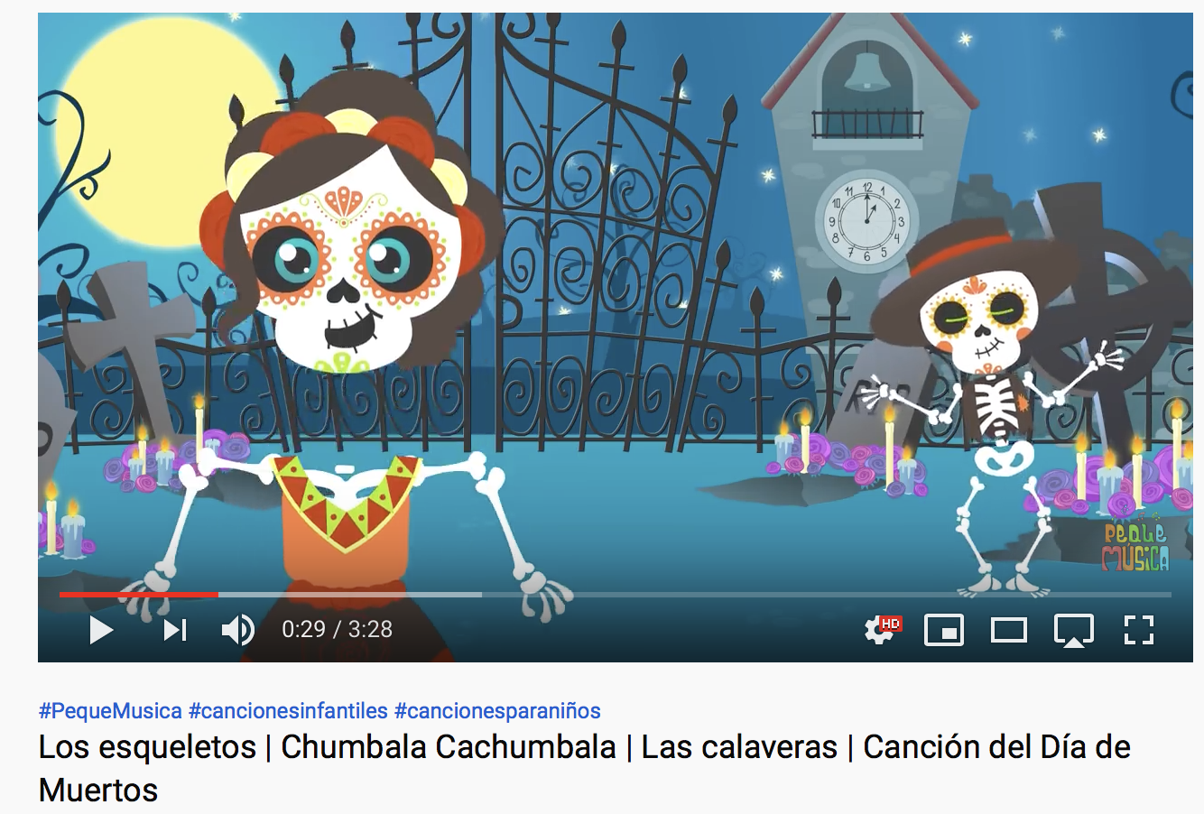 FIVE Songs for Days of the Dead for Elementary Spanish Classes | Mundo ...