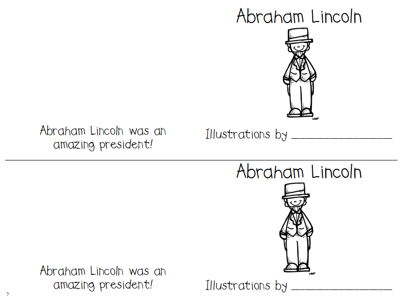 Nurturing Noggins: Abraham Lincoln and Spelling Practice Bellwork